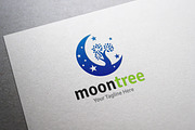 Moon Tree, a Branding & Logo Template by Vectorwins Premium Shop