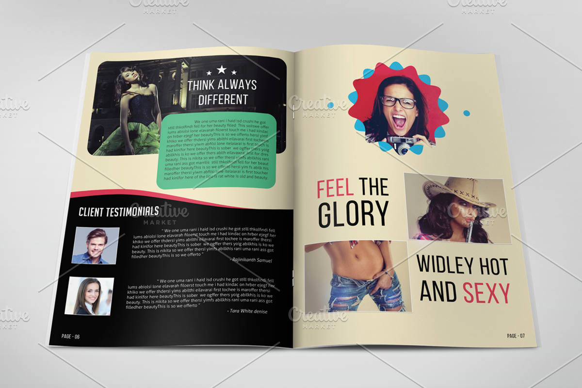 Retro Brochure, a Brochure Template by Jaisivakumar