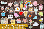 30 Cute Random Clipart/Stickers PNGs