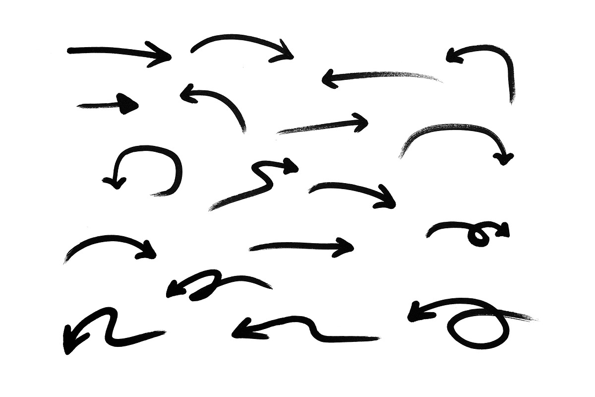 100 Marker Arrow Overlay, an Object Graphic by CCPreset