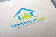 Workhouse | Logo Template, a Branding & Logo Template by REDVY CREATIVE