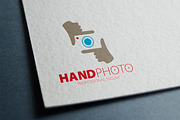 Hand Photo Logo, a Branding & Logo Template by essegraphic