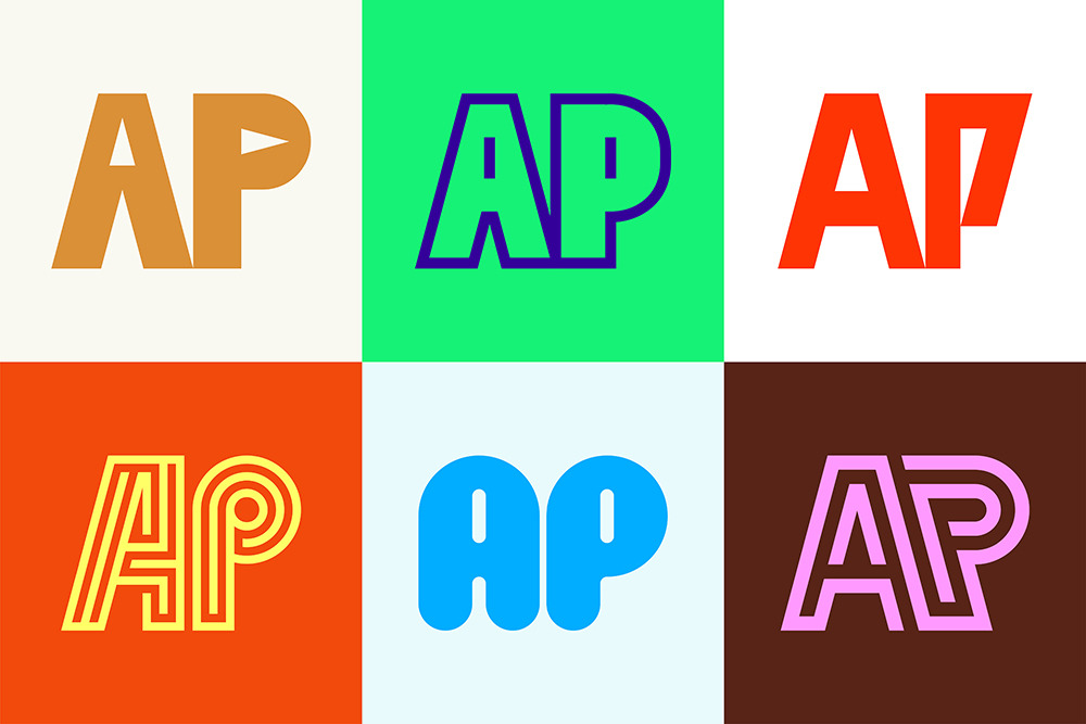 Set of letter AP logos | Graphic Objects ~ Creative Market