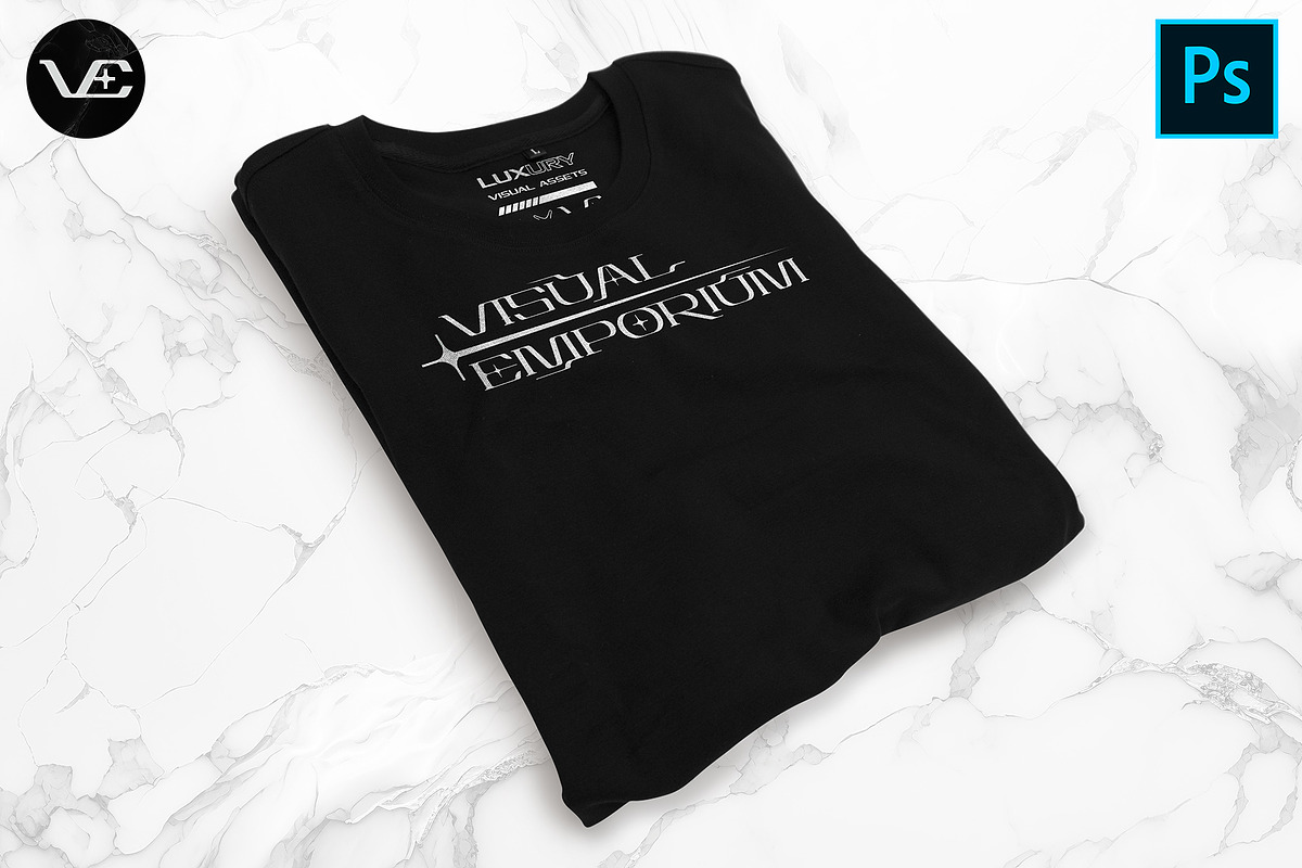 Premium Flat Tee Mockup