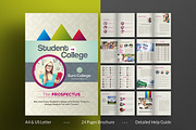 College/University Brochure, a Brochure Template by Vackground