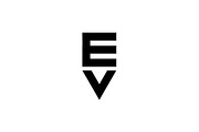 VE EV logo design, a Branding & Logo Template by xcoolee