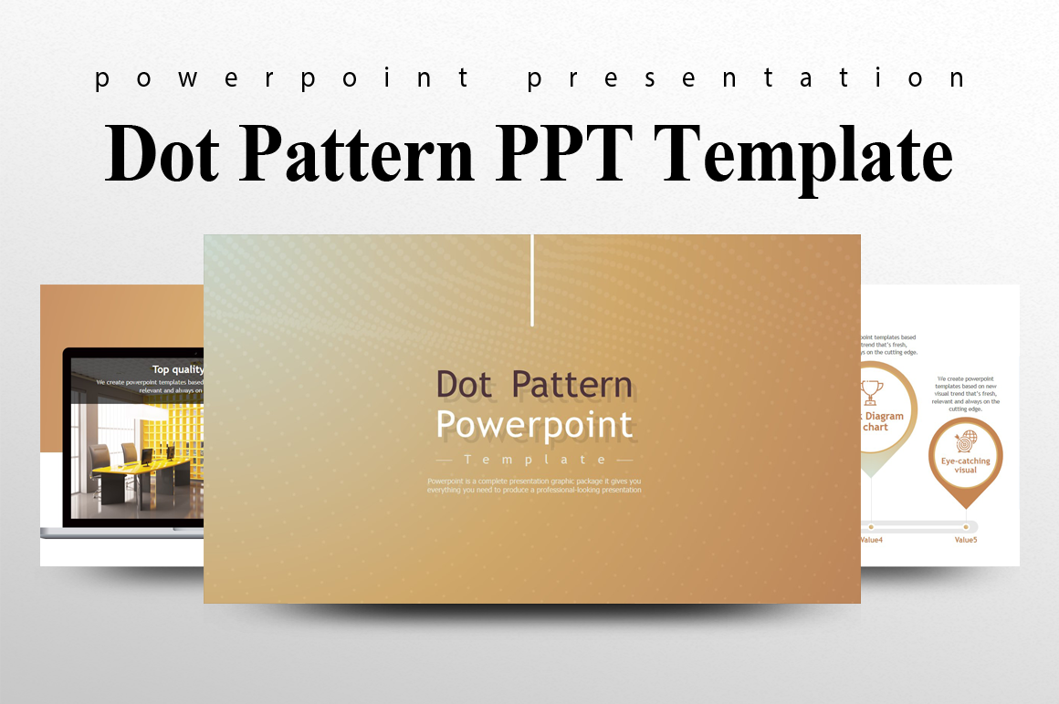 Dot Pattern PowerPoint Template, a Presentation Template by GoodPello
