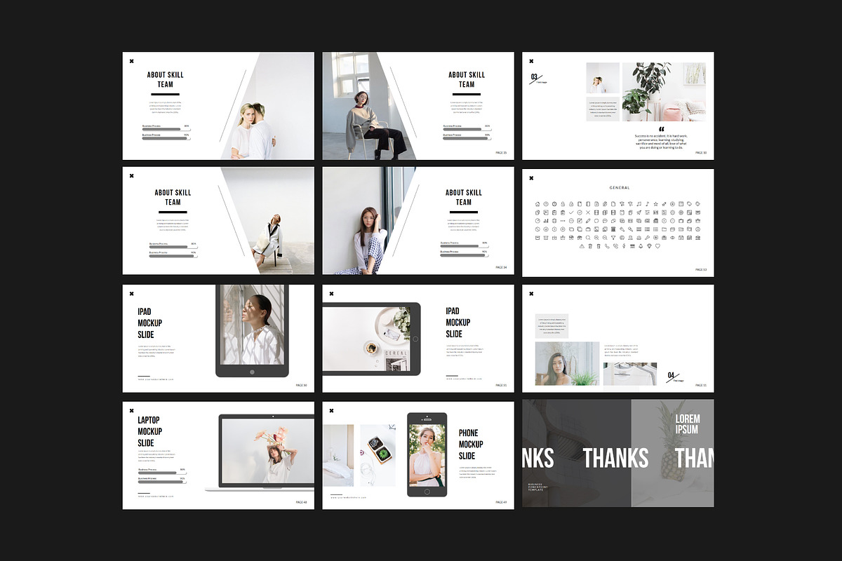 Lorem Ipsum Powerpoint Template, a Presentation Template by Rocket Template