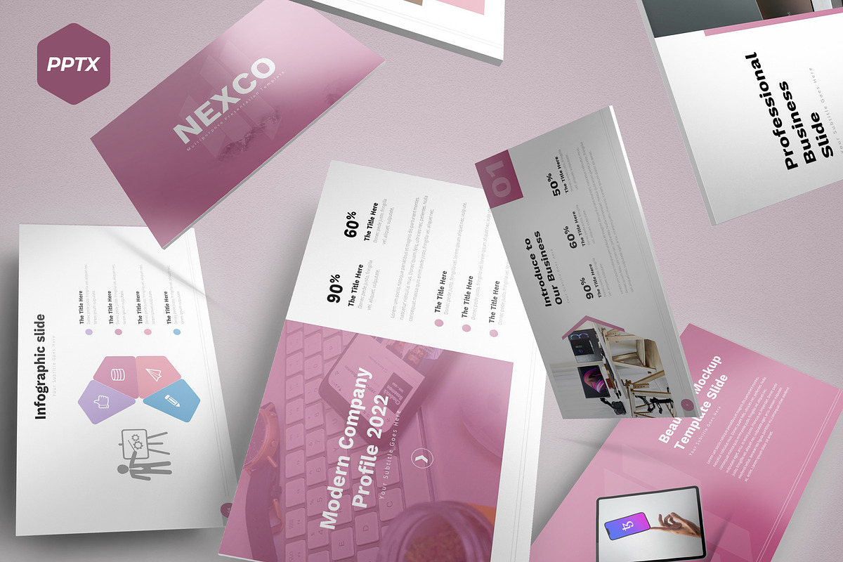 Nexco - Powerpoint Template, a Presentation Template by AQR Studio ...