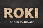 Roki Font - basic pack, an Object Graphic by Jose Matias