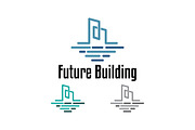 B - Abstract Future Building, a Branding & Logo Template by jongcreative