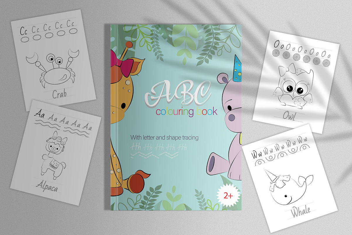 ABC Colouring book/pages for kids