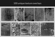 100 multi-purpose texture overlays, a Texture Graphic by DesignThor