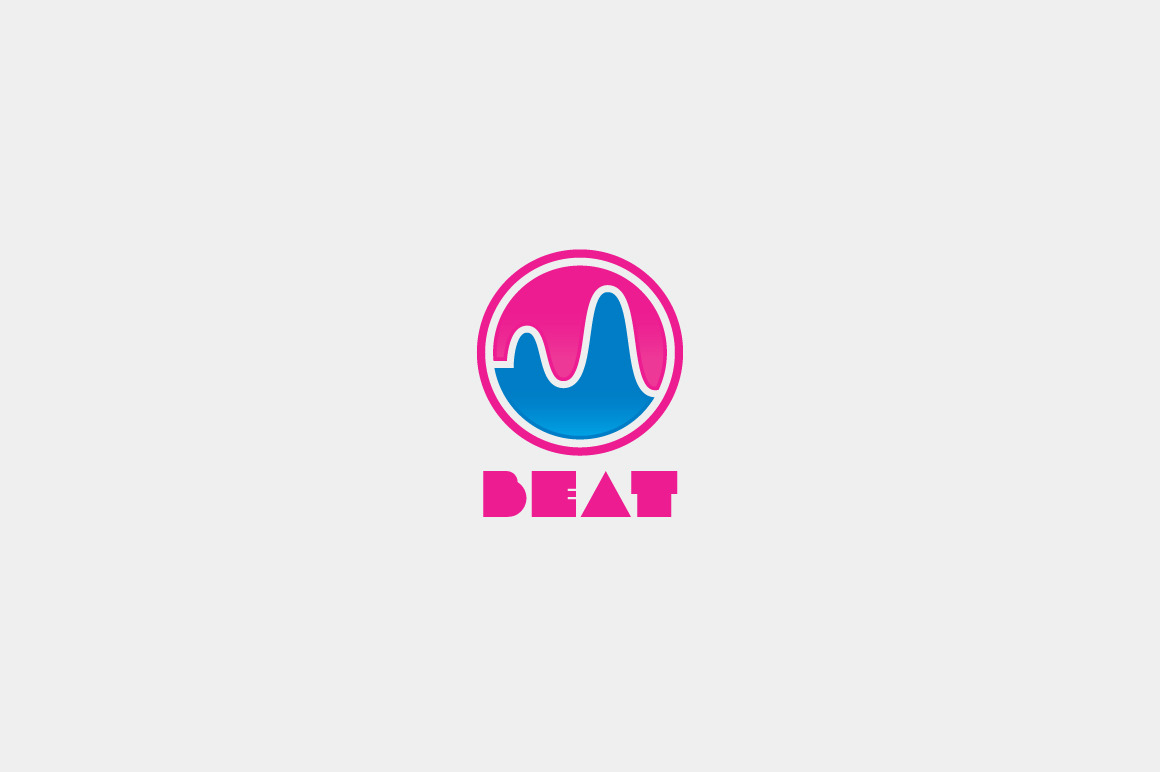 Beat Logo Template | Branding & Logo Templates ~ Creative Market