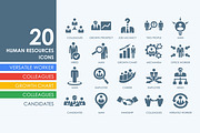 20 human resources icons, an Icon by Palau