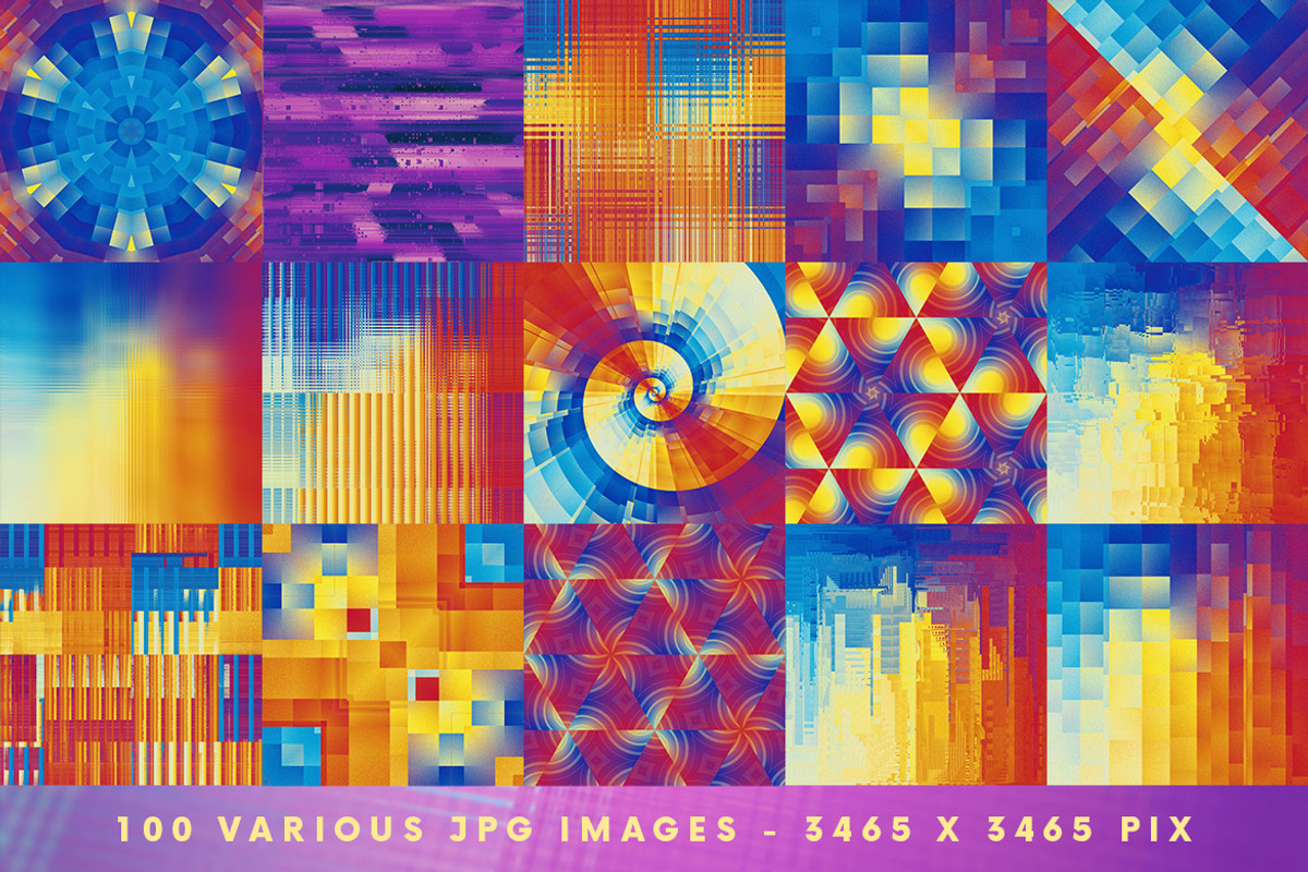 100 Various Backgrounds