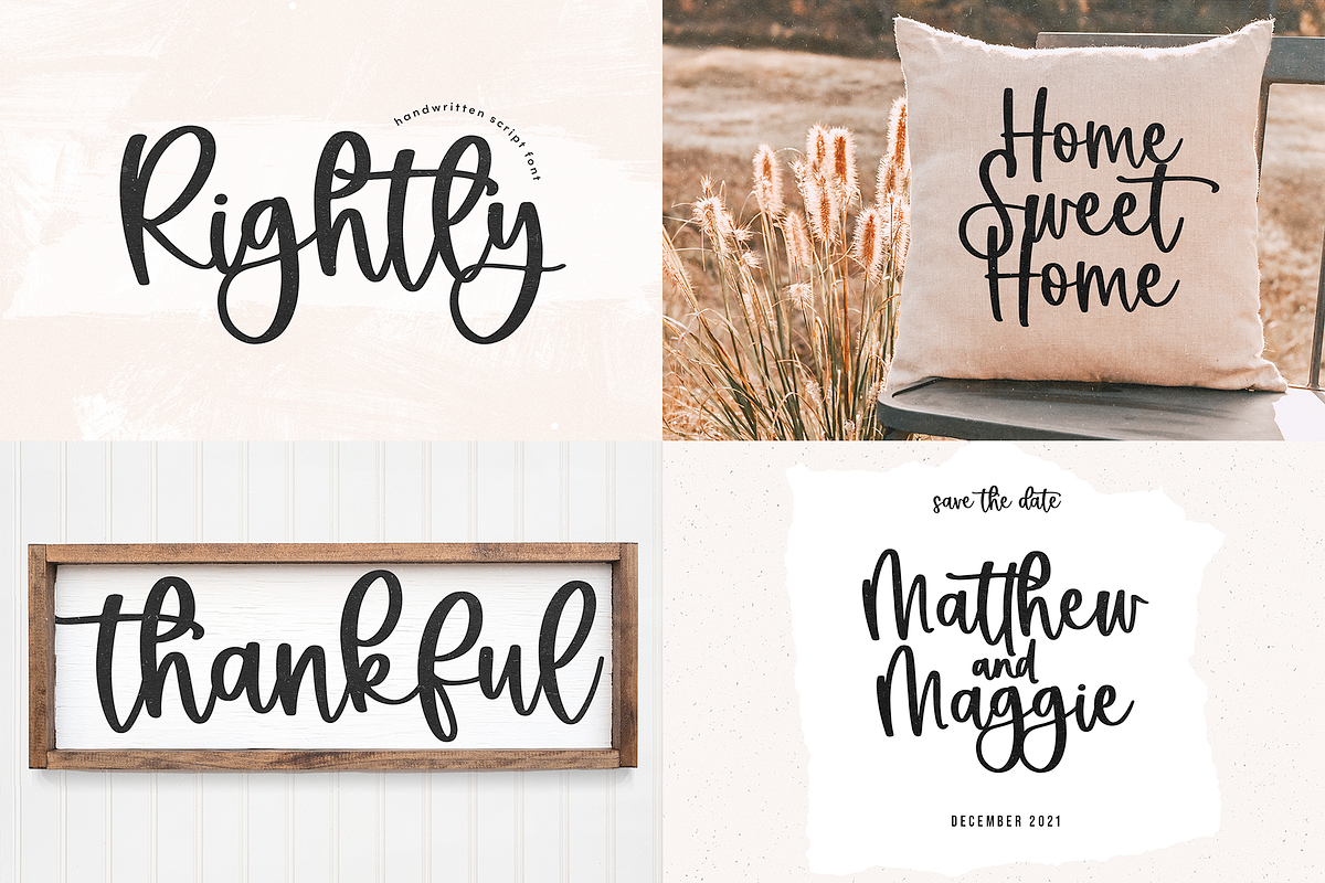 Modern Script FONT BUNDLE | Part 2, a Script Font by KA Designs