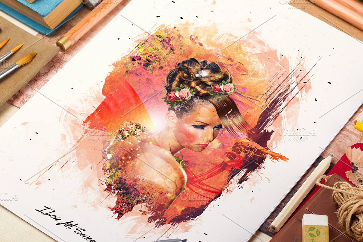 The Mask Effect - Artistic FX, a Graphic by PremadePixels.com