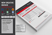 New Creative Invoice, a Stationery Template by alimran24