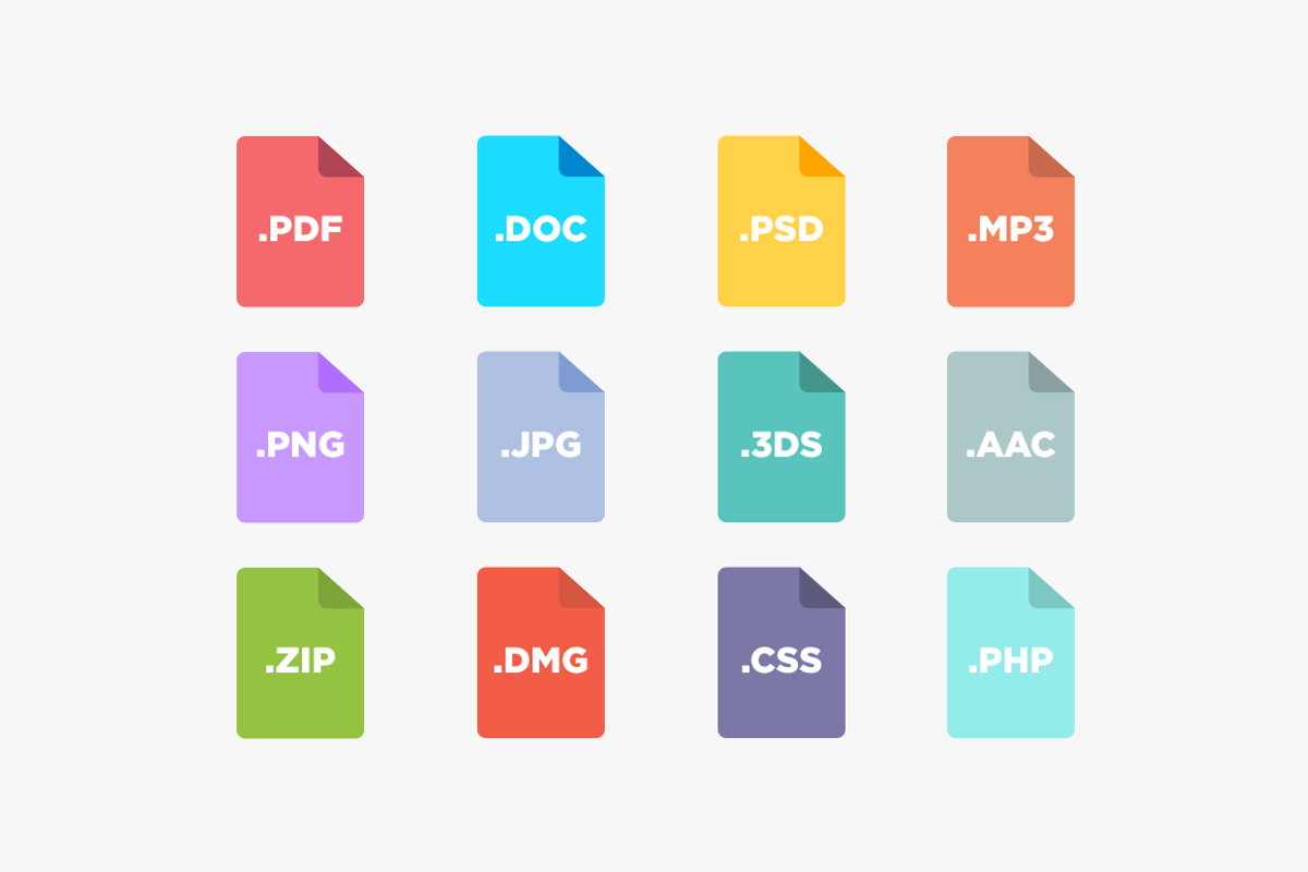 File Type Icons, an Icon by ideation co.