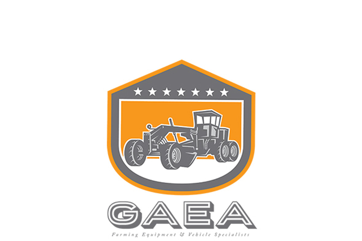 Gaea Heavy Equipments Logo, a Branding & Logo Template by patrimonio