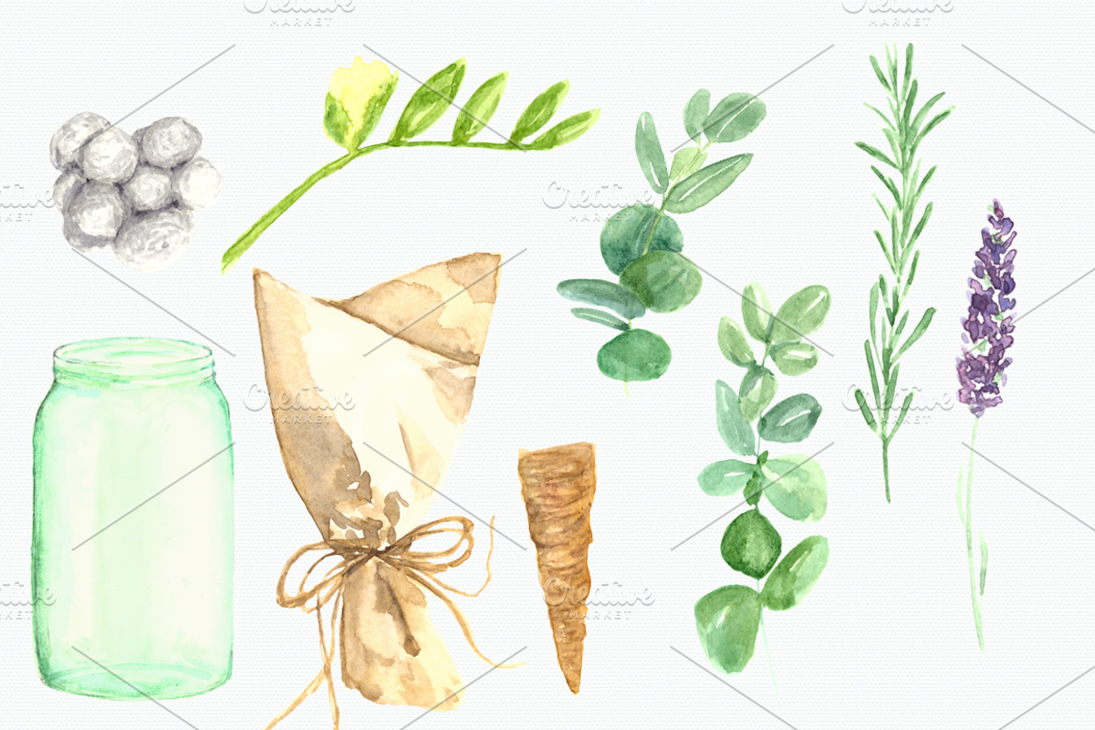 Watercolor Pink Tulips Clip art Set, an Object Graphic by Tati Bordiu