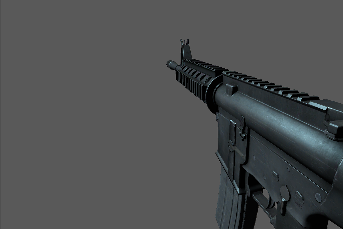 M4A1, an Object 3D Model by Game-Ready Studio | Creative Market