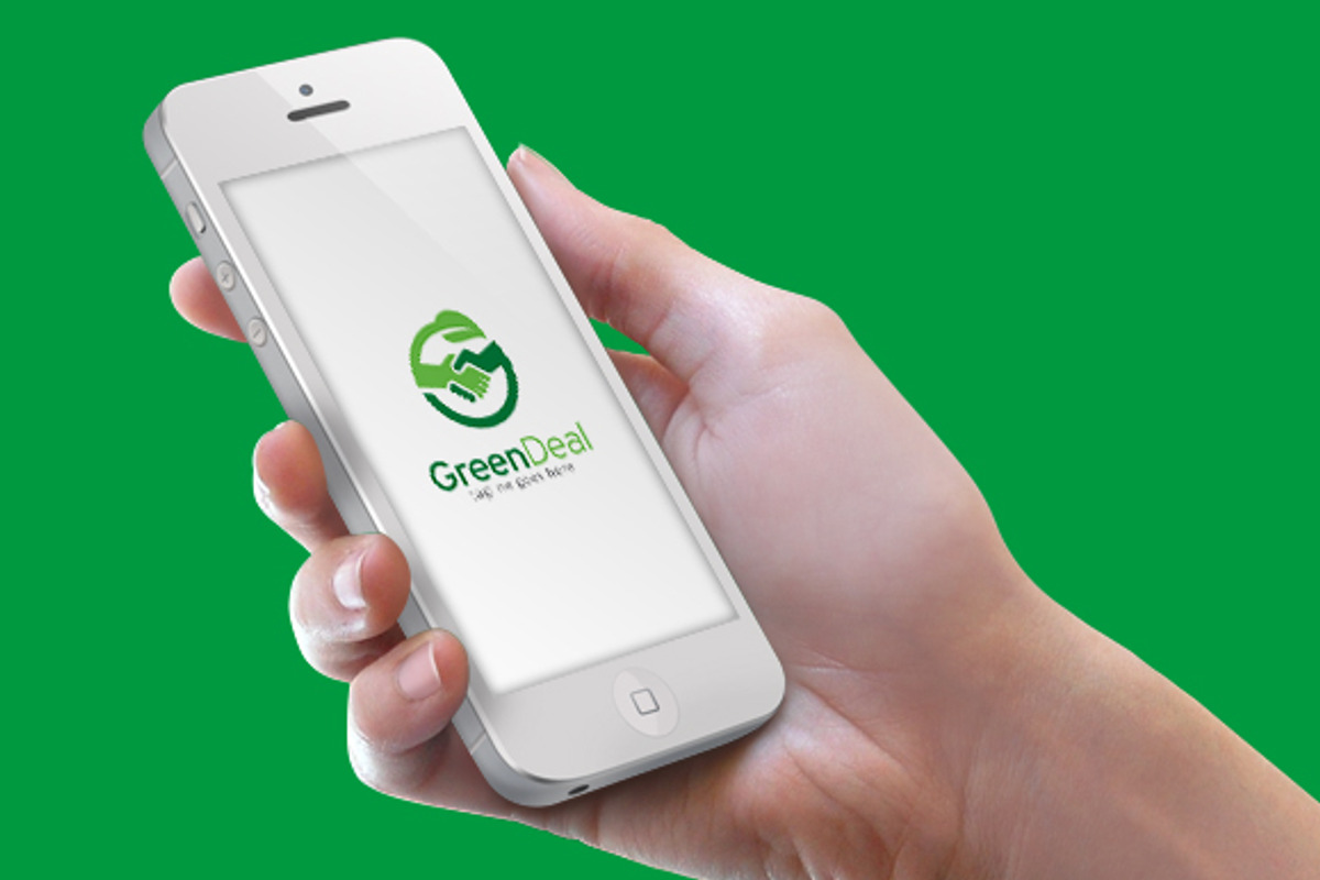 Green Deal Logo Template, a Branding & Logo Template by gunaonedesign