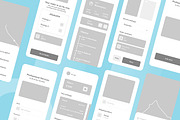 Shipping Service Wireframe Apps