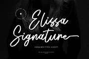 Elissa Signature - Handwritten Font