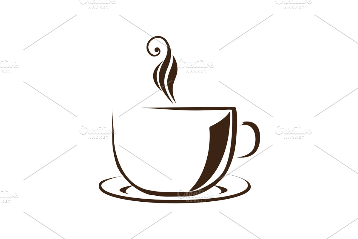 20 Logo Hot Coffee Templates Bundle, a Branding & Logo Template by ...