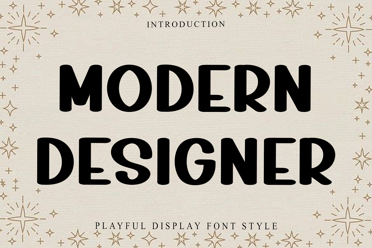 Modern Designer, a Script Font by FreshTypeINK