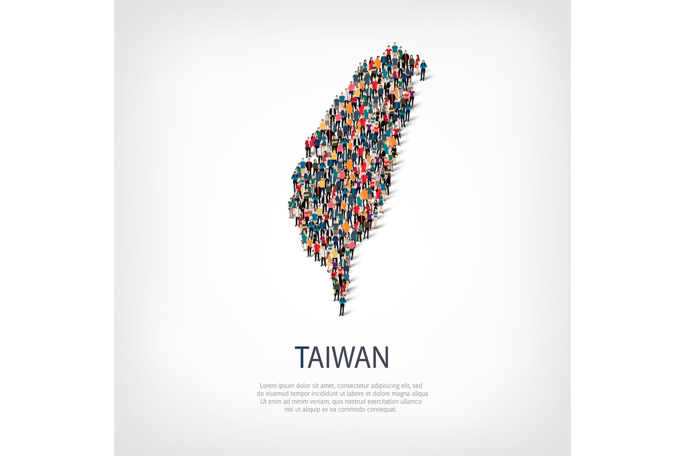 people map country Taiwan vector | People Illustrations ~ Creative Market