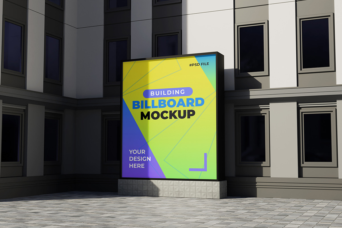 Billboard Mockup, an Advertising Mockup by Modaldesain