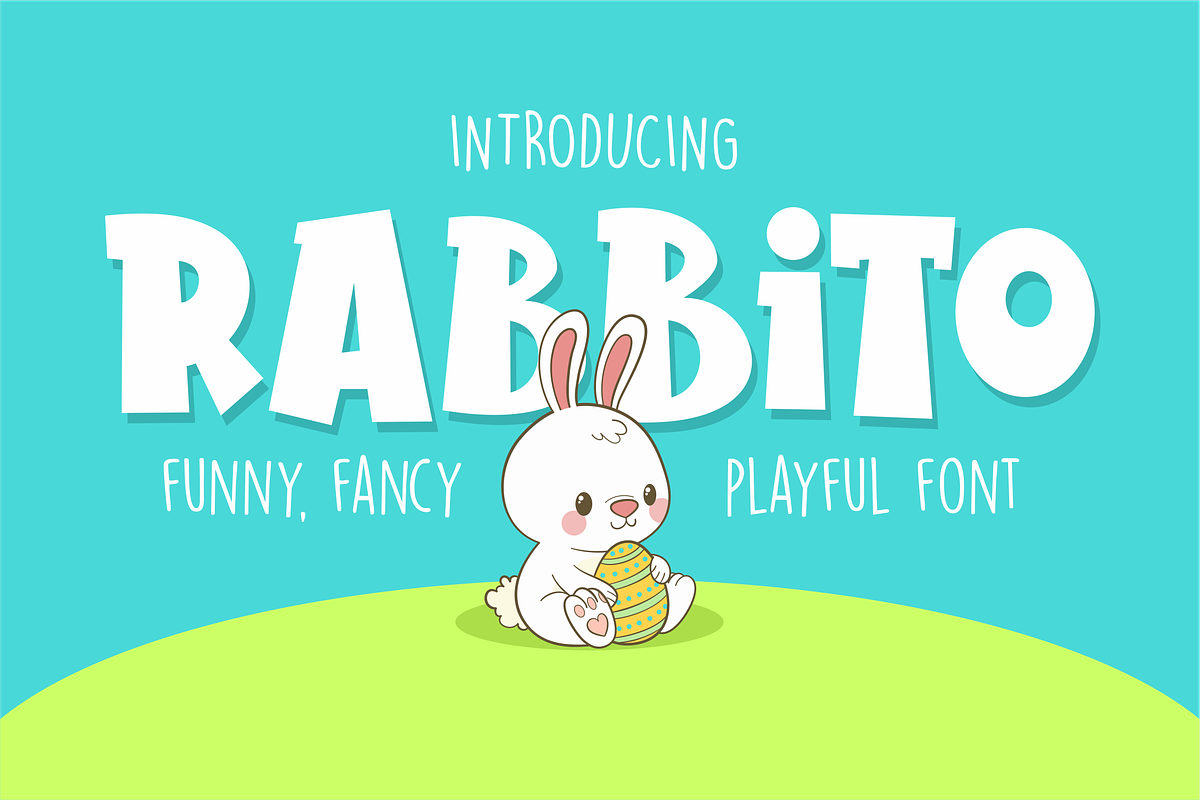 Rabbito, a Font by figuree studio