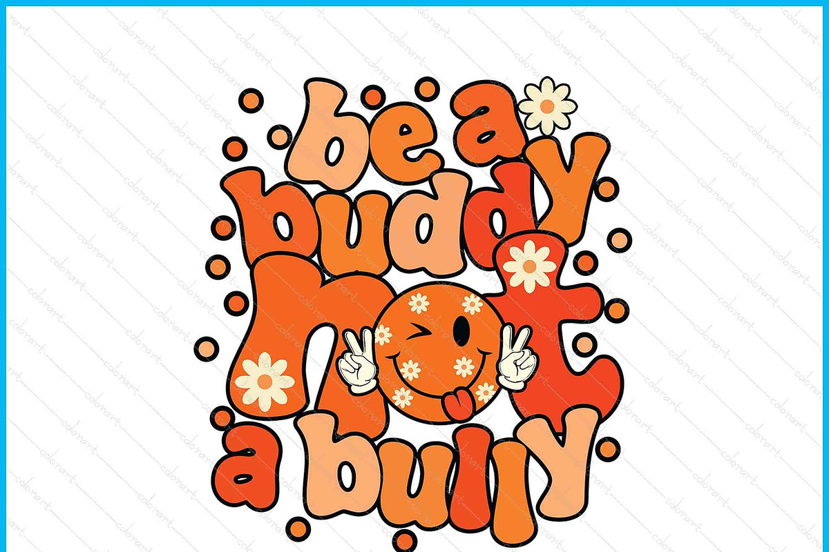 Unity Day Orange Anti Bullying SVG