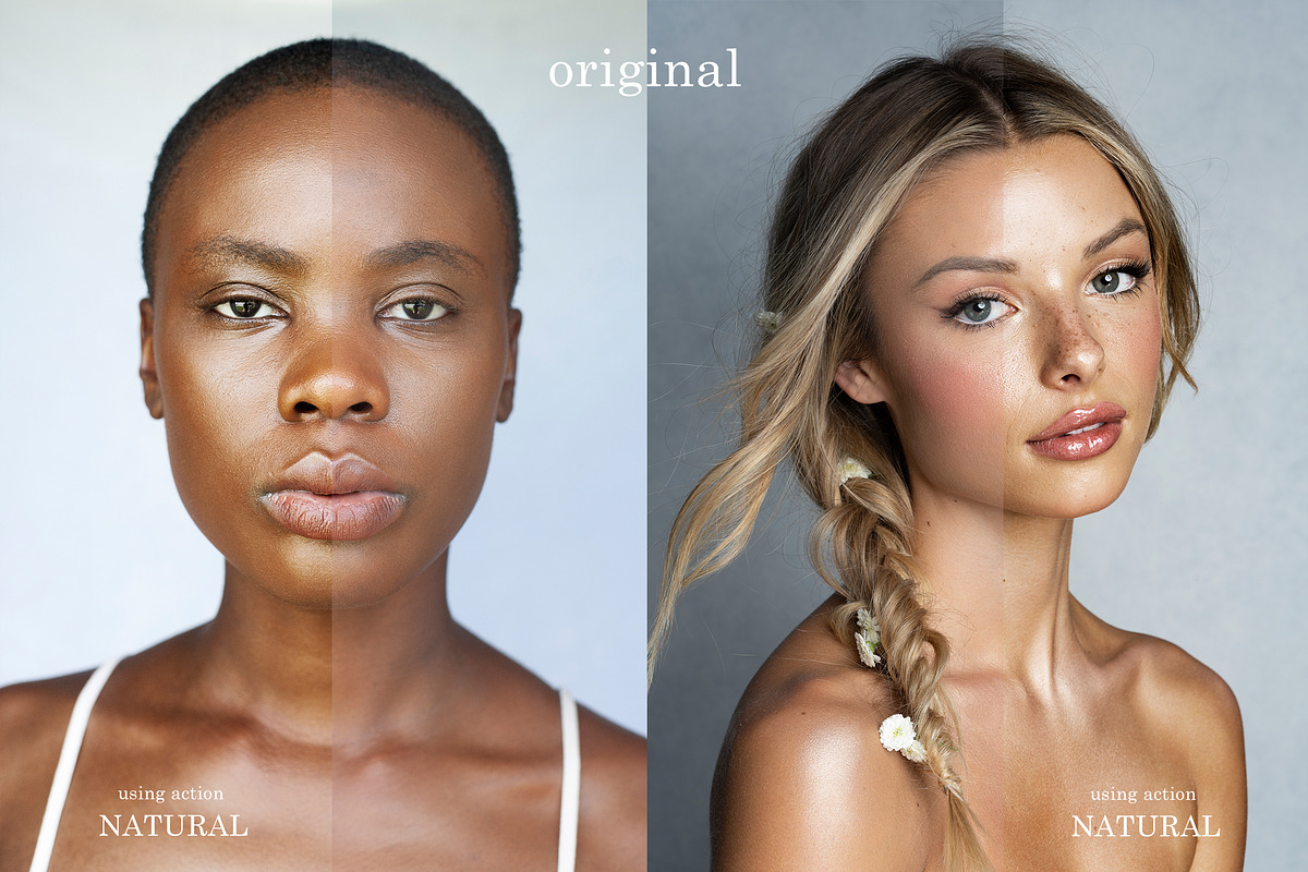 Editorial Skin Tone Actions