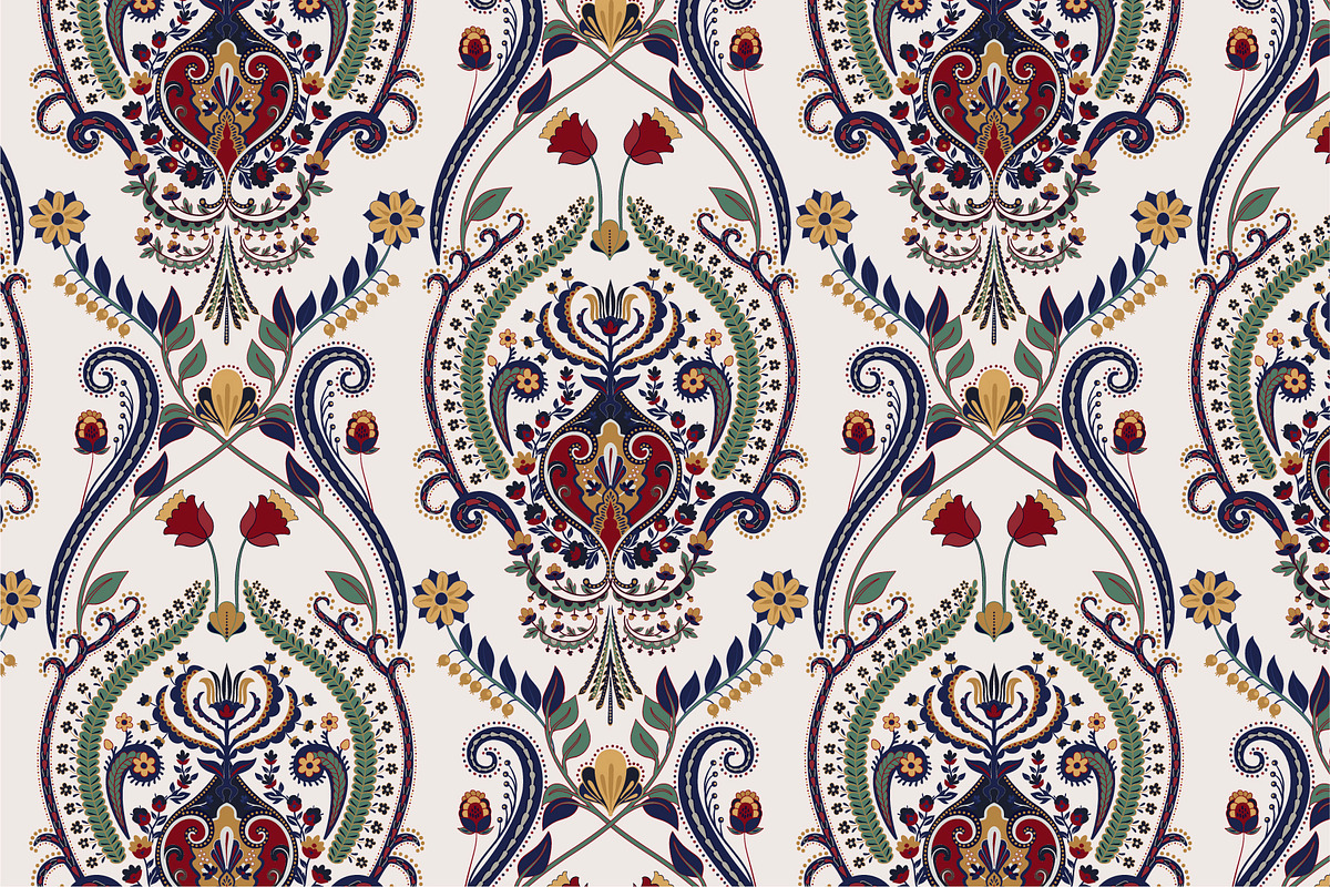 7 Vintage Folk Patterns, a Pattern Graphic by Sunny_Lion