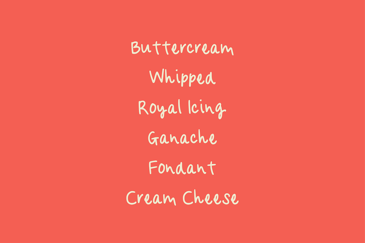 Frosted | Imperfect Handwritten Font