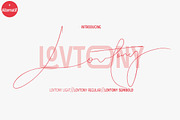 Lovtony - Font Duo, a Script Font by zelow type