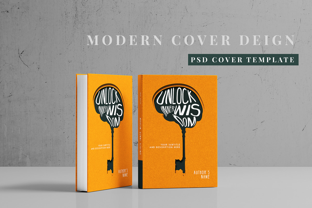 Editable Book Cover Design Template, a Templates & Theme by Yeba S