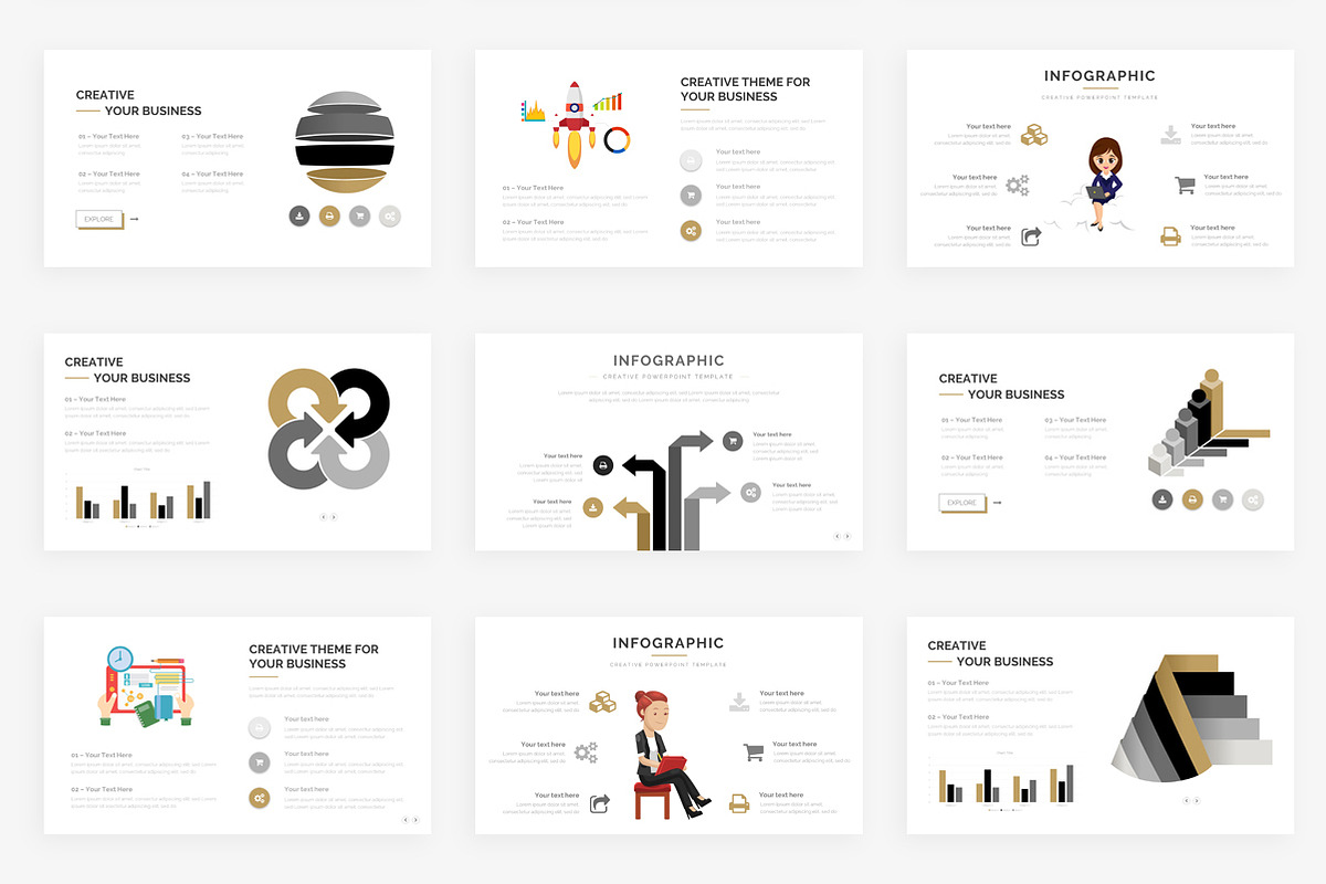 Social Media Trend Design Powerpoint, a Presentation Template by One ...