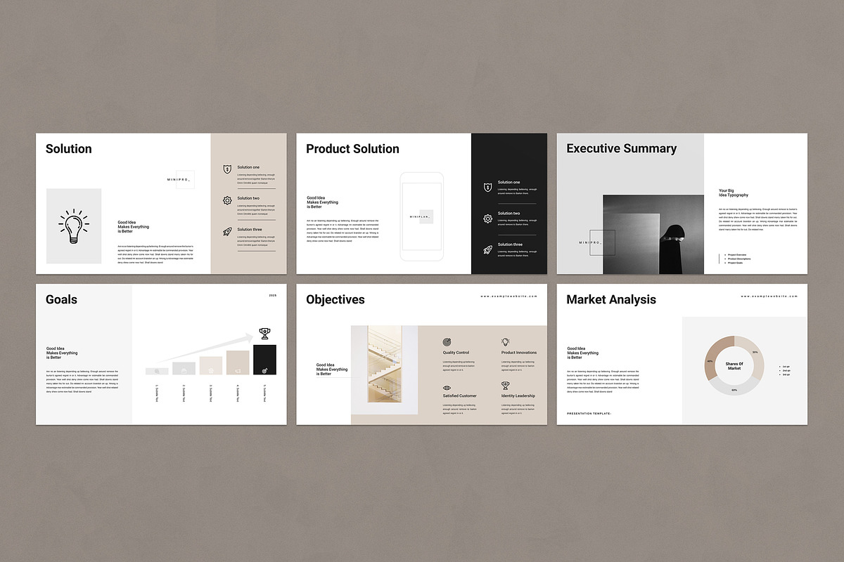 Project Proposal Presentation Layout, a Presentation Template by ...