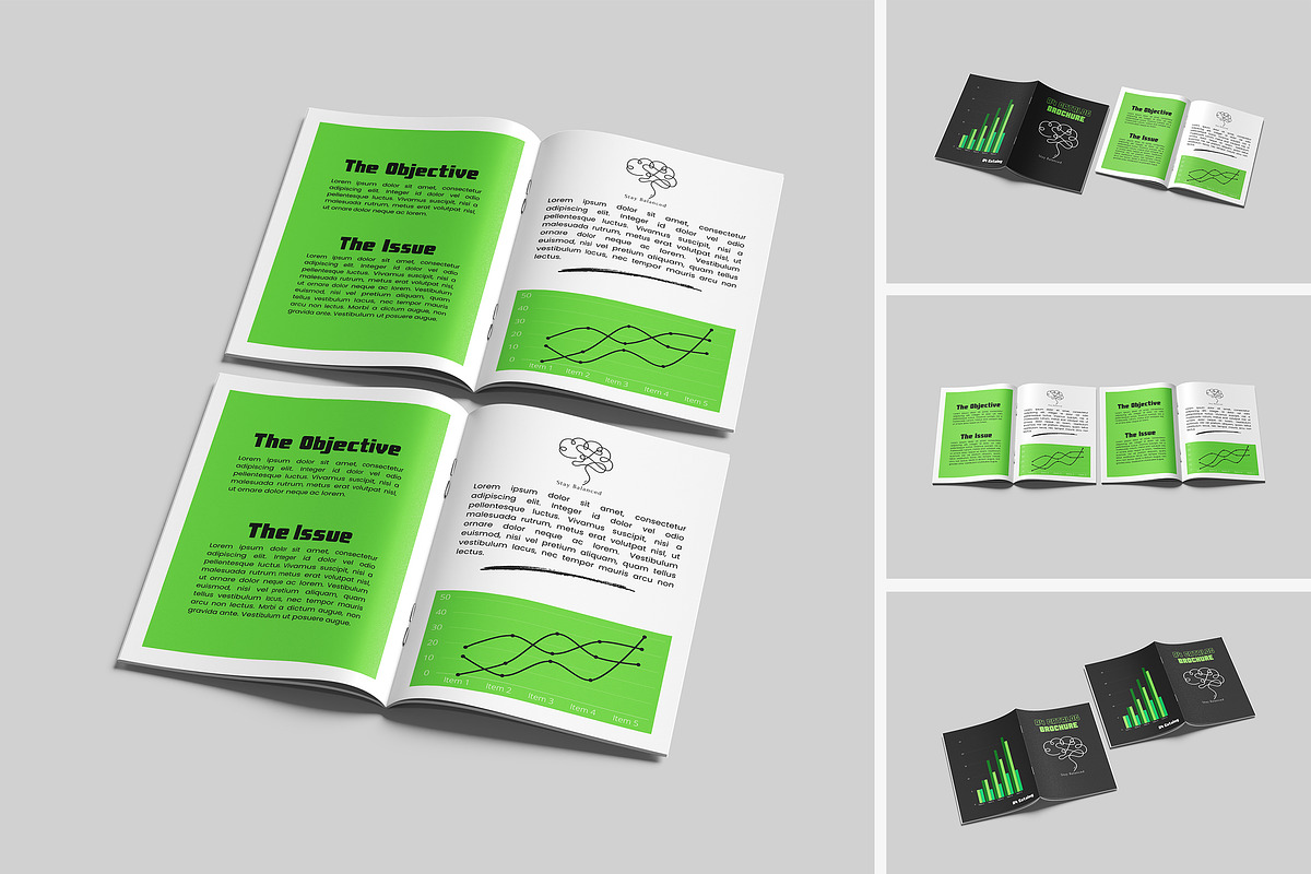 A4 Catalog Mockup, a Books & Magazine Mockup by seramoe | Creative Market