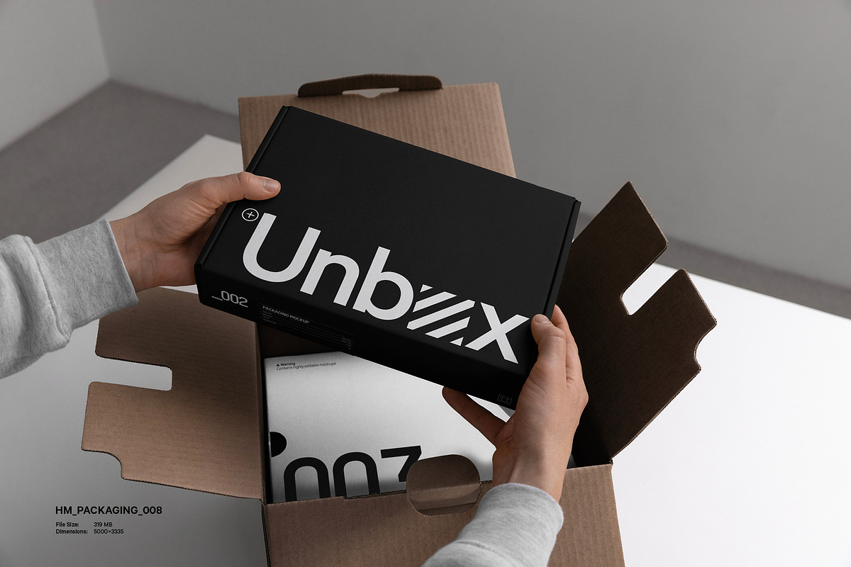 Unboxing Mockup Bundle