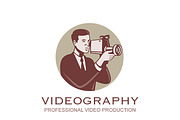 Videography Professional Video Logo, a Branding & Logo Template by ...