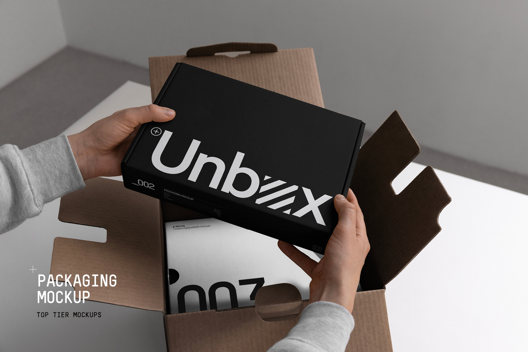 Packaging Unboxing Mockup