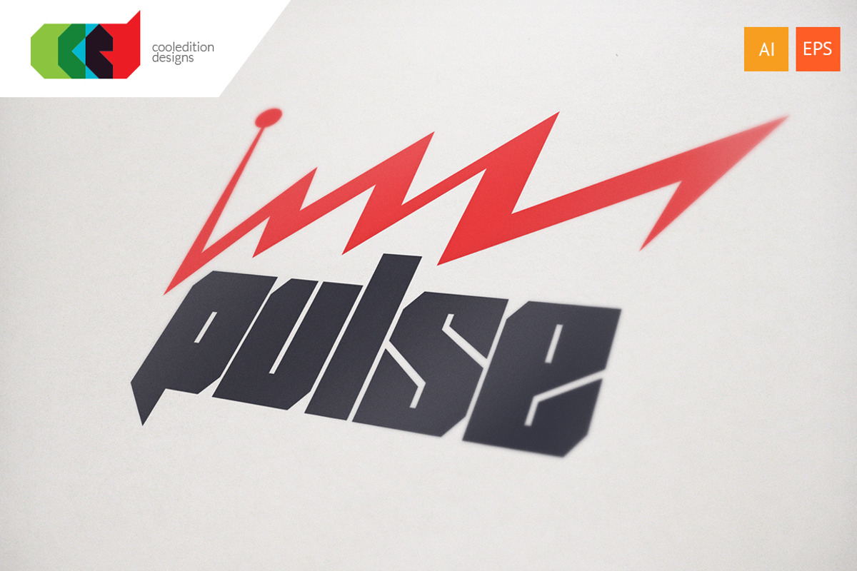 Pulse - Logo Template, a Branding & Logo Template by Cooledition