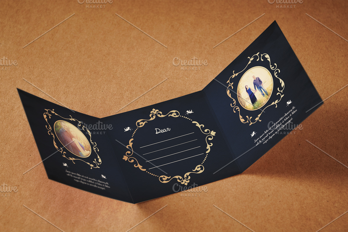 Mini Wedding Invitation Card, an Invitation Template by ShapShapy