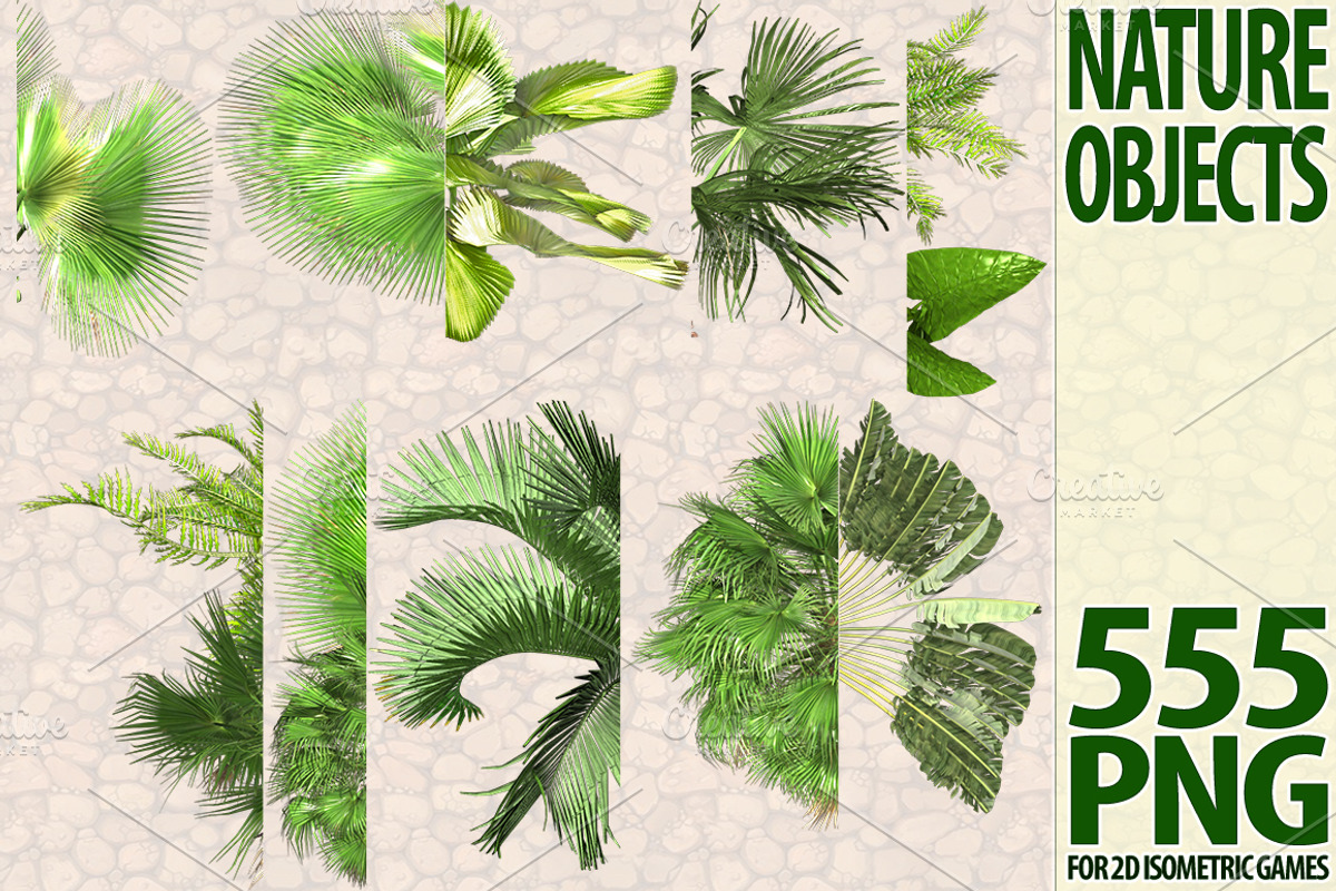 Nature Objects, an Object Graphic by Beatheart Creative Studio